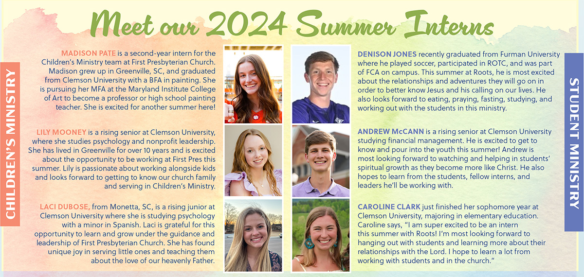 Connect@First Newsletter | FPC Greenville